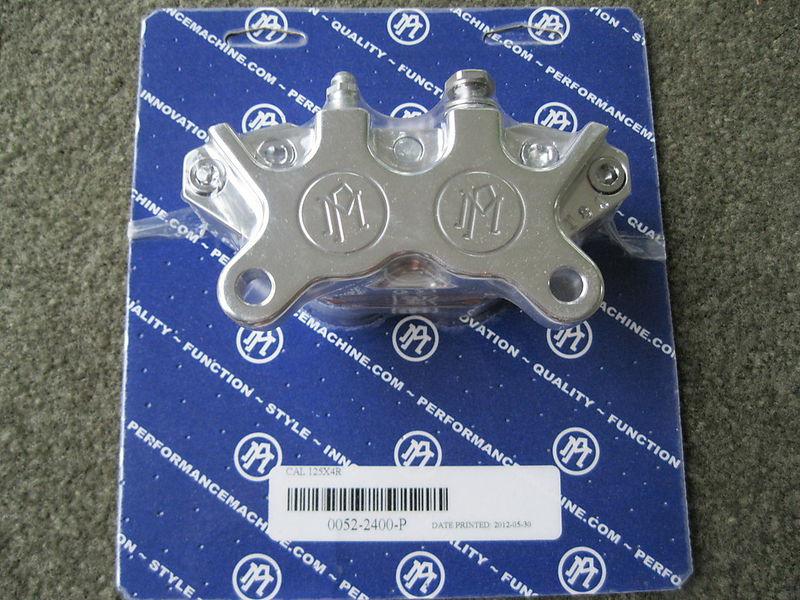 Sell PERFORMANCE MACHINE 0052-2400 CHROME REPLACEMENT CALIPER 125 x 4R ...