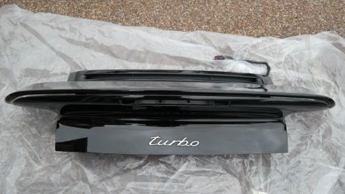 Buy PORSCHE 911-997 TURBO OEM FACTORY REAR ENGINE DECK LID & SPOILER ...