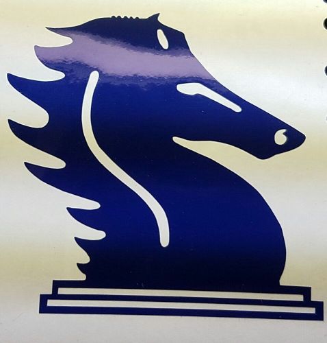Buy Knight decal for Checkmate boat 13" 1 facing right in , for US $15.00