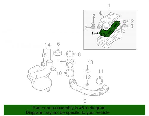 Buy Genuine GM Air Filter 10366901 in , for US $37.07