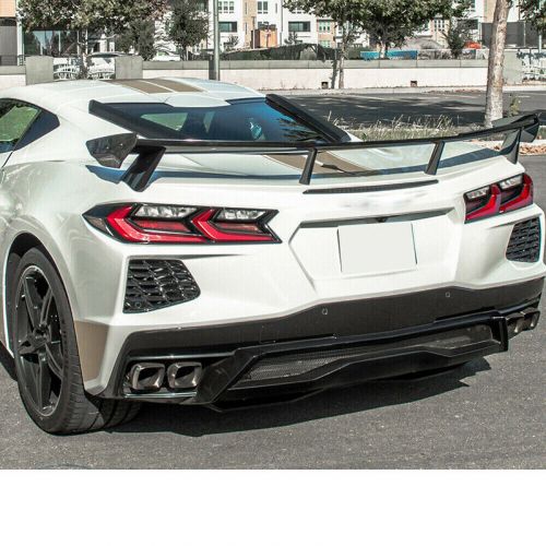 Buy Rear High Wing Spoiler For 2020 2021 2022-23 Corvette C8 Models ...