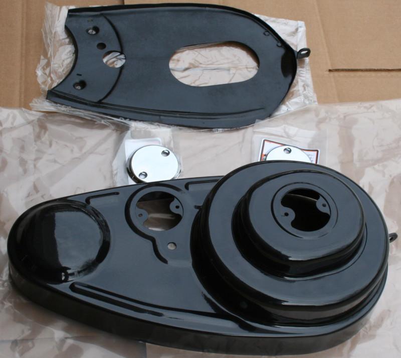 Buy Primary Inner And Outer Cover Black Harley 45" flathead wl wla g ...