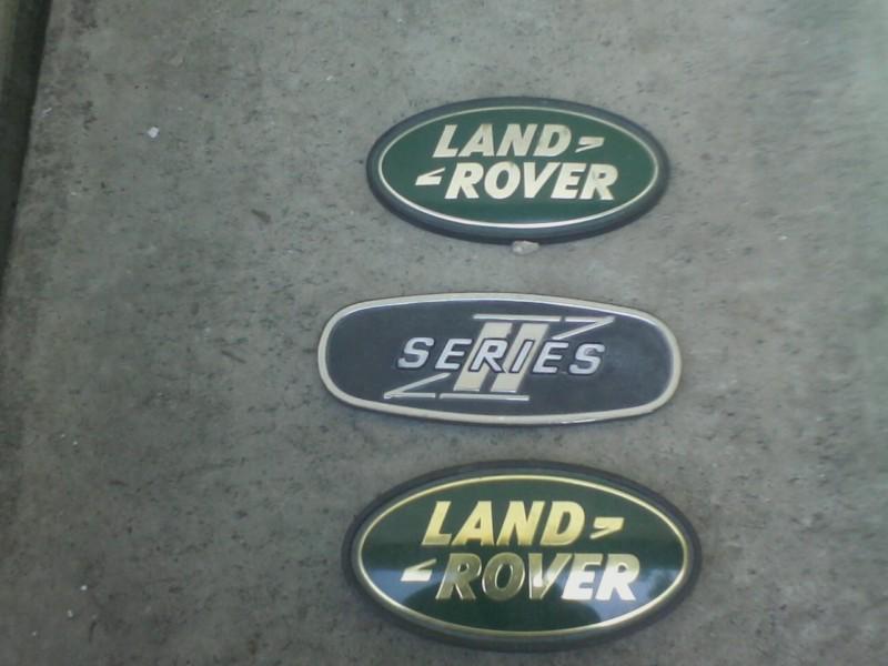Buy LAND ROVER SERIES II REAR GOLD EMBLEM SET.....SERIES 2 in Woodland ...