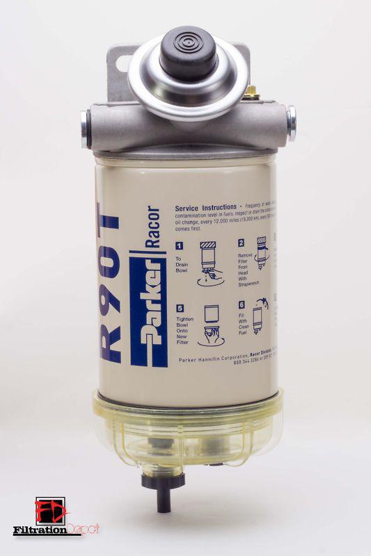 Buy NEW DIESEL FUEL FILTER WATER SEPARATOR EQUIVALENT TO RACOR 490RT ...