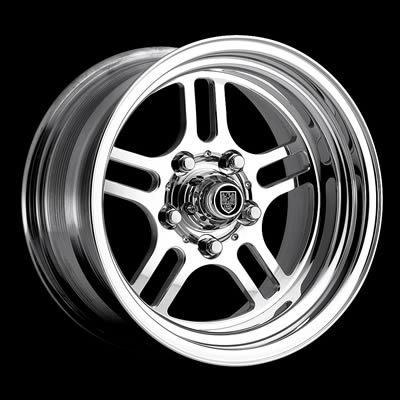 Buy Center Line Wheels Competition Series Split Spoke Polished Wheel 15 ...