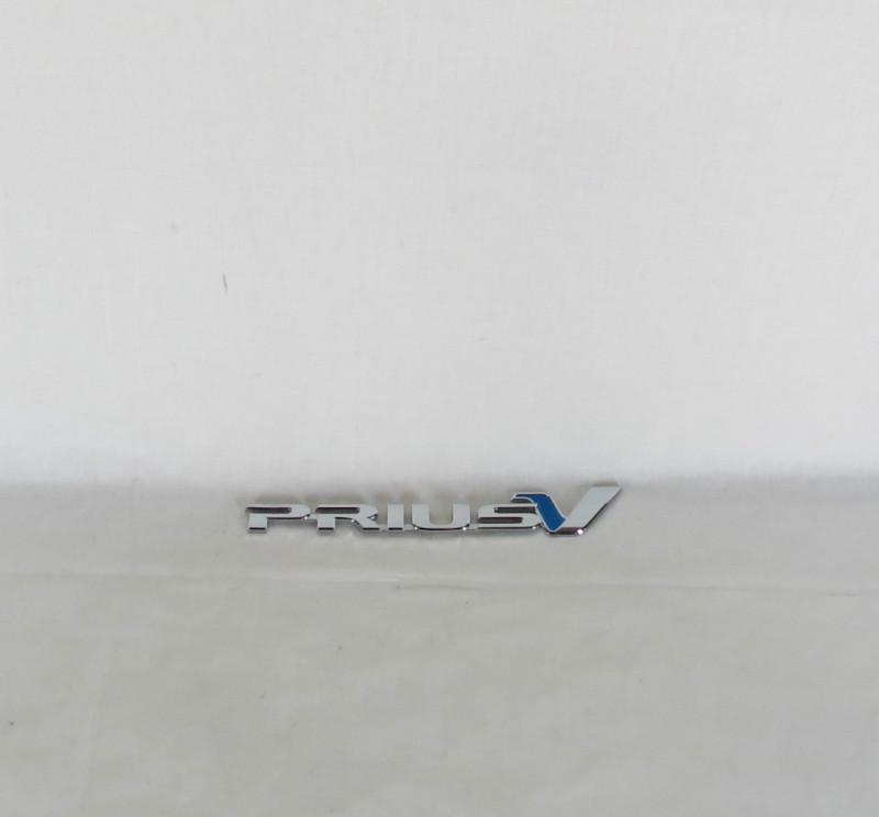 Buy 2013 TOYOTA PRIUS V REAR EMBLEM nameplate sign symbol logo 13 OEM ...