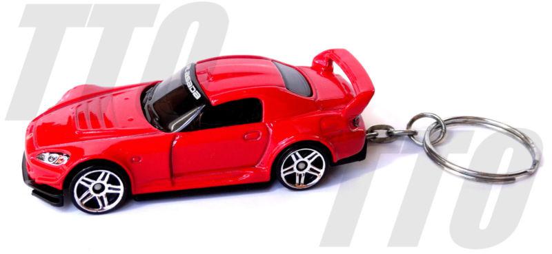 Buy HONDA S2000 Keyring Keychain FOB red diecast import rally 1/64 key ...