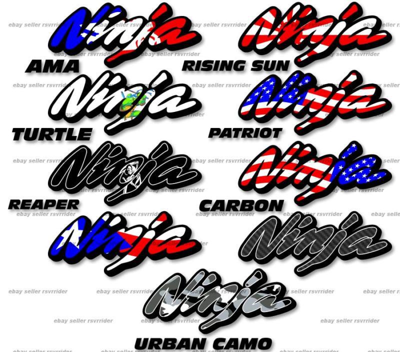 Buy ninja decal sticker for kawasaki sportbike models in Kingston ...