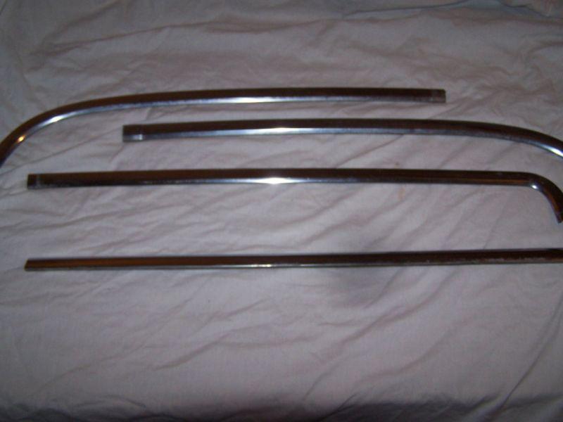 Purchase ~~ 1969 CHEVROLET CHEVELLE VINTAGE REAR WINDOW STAINLESS STEEL ...