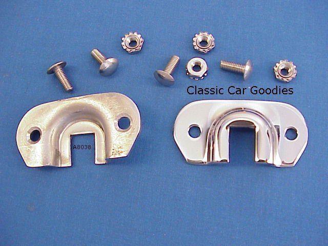 Purchase 1928-1929 Ford Car Radiator Support Rod Brackets (2) SS ...