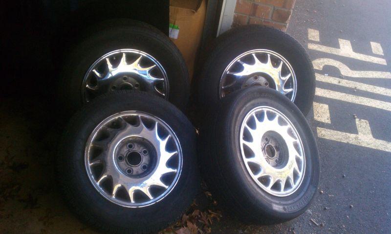 Purchase 15" Lexus LS400 Wheels Factory 90 91 92 Stock OEM Chrome Rims ...