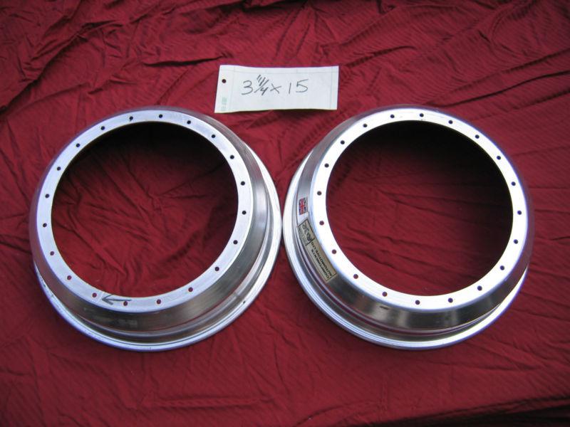Purchase Vintage Compomotive modular rim halves with center sections 15 ...