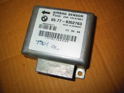 Purchase BMW e38 OEM SRS AIR BAG SENSOR MODULE COMPUTER RELAY BRAIN in ...