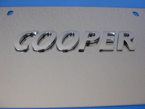 Purchase BRAND NEW ! MINT MARQUE SOLID STAINLESS STEEL PLATE / COOPER ...