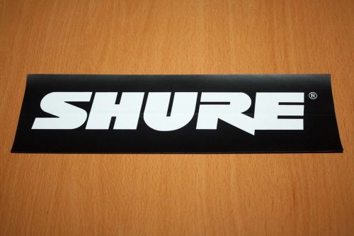 Purchase Shure Microphones - Sticker / Decal - 8.25" x 2.50" in Burke ...