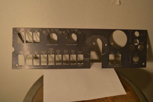 Purchase Beechcraft Duchess Aircraft Instrument Panel Placard label ...