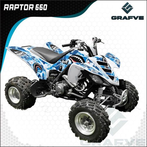 Purchase Yamaha Raptor 660 kit graphics decals stickers Atv Quad ...