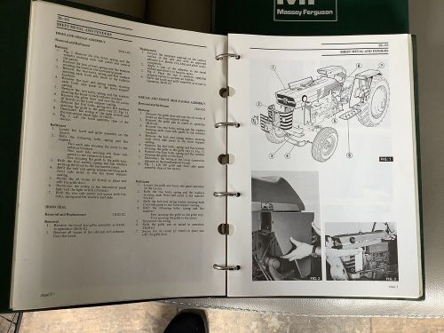 Purchase Massey Ferguson Technical Publication Works Manual in , for US