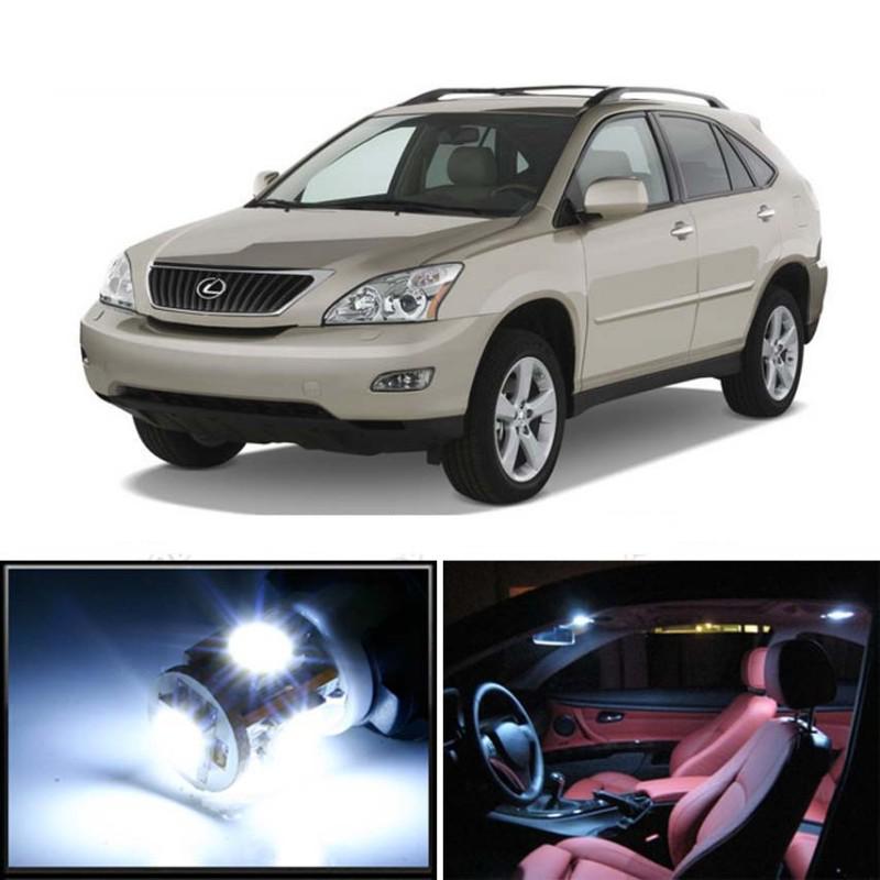 Purchase White LED Lights Interior Package Kit for Lexus RX330 RX350 ...