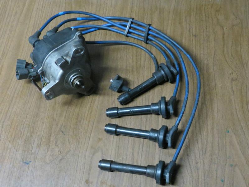 Purchase 90 91 92 93 Honda Accord OEM Complete Distributor With NGK Blue Wires TD-81U in ...