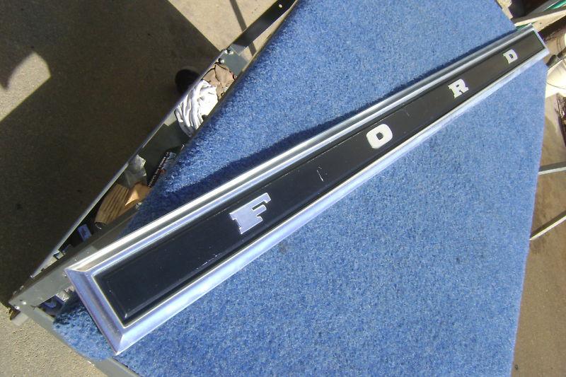 Purchase Ford Ranchero TAILGATE TRIM PANEL GOOD USED 1979 79 1978 78 ...