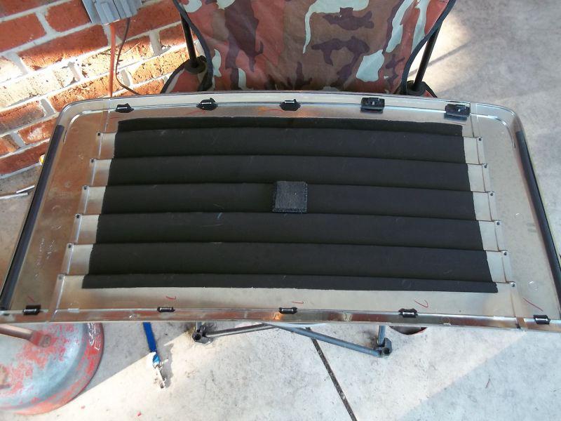 Purchase 2006-2009 HUMMER H3 Hood Louver Chrome 19212335 GENUINE OEM GM ...