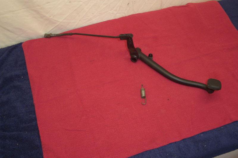 Purchase 77 honda z50 z 50 k5 mini trail oem original rear brake pedal ...