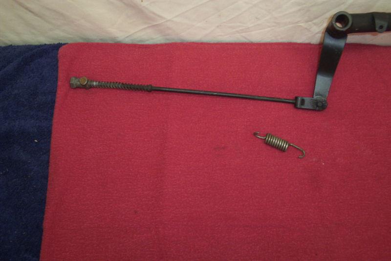 Purchase 77 honda z50 z 50 k5 mini trail oem original rear brake pedal ...