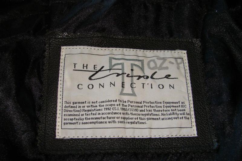 Purchase Triumph Triple T Connection leather riding jacket size 42 ...