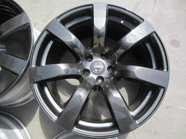 Purchase 20 INCH NISSAN GTR FACTORY GRAY / CHARCOAL RIMS / WHEELS ...