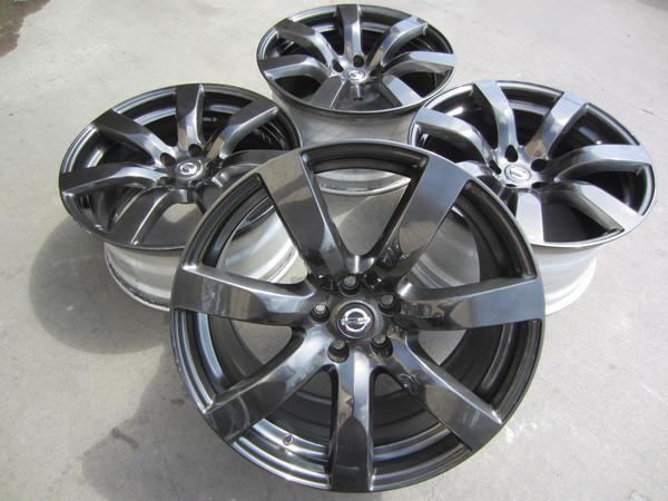 Purchase 20 INCH NISSAN GTR FACTORY GRAY / CHARCOAL RIMS / WHEELS ...