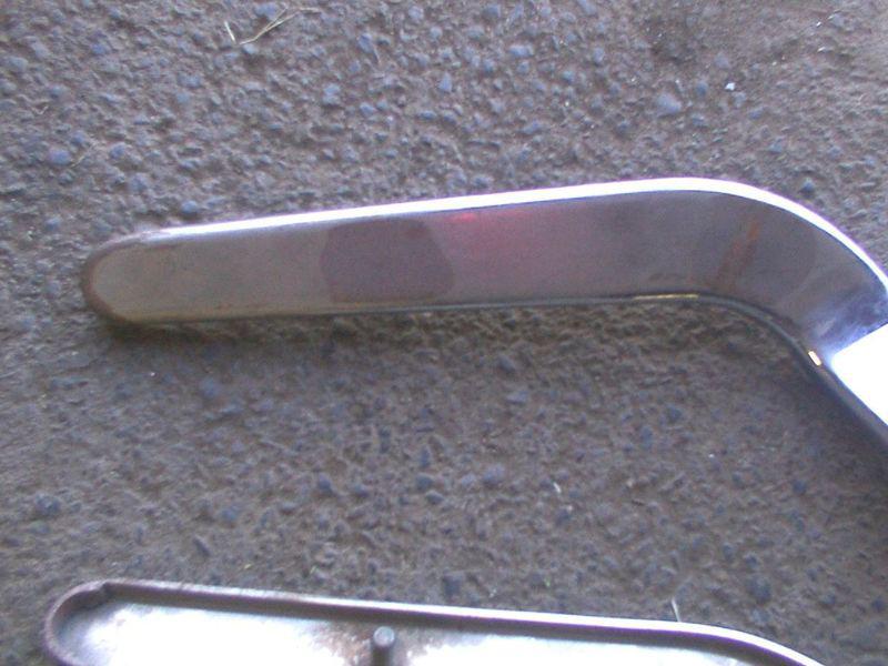 Purchase harley softail rear fender struts custom made no screws fxst ...