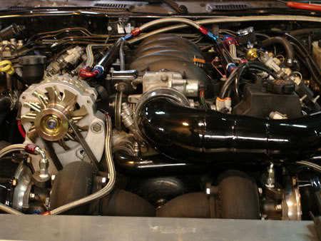 Purchase Camaro/Firebird LS1 Alternator Relocation Kit Silver in Easley ...