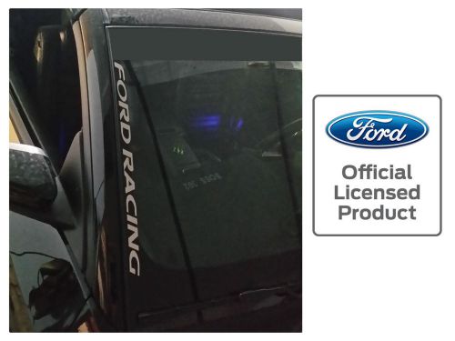 Buy 2015-16 MUSTANG FORD RACING WINDSHIELD SIDE DECAL FORD LICENSED ...