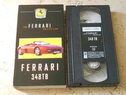 Buy Ferrari 348TB VHS Tape 30 Minute Documentary + Test Drive in Jensen ...