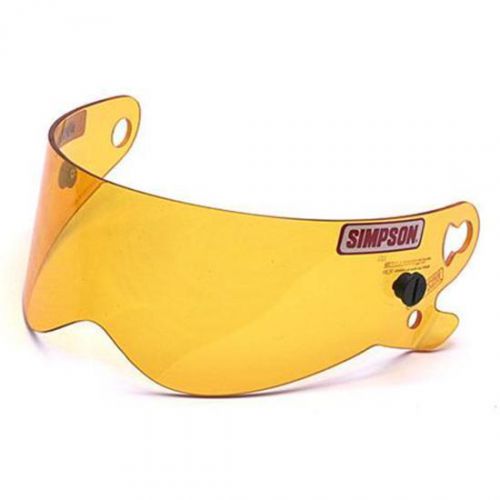 Buy Simpson 89204A Amber Helmet Shield, Fits R/X, R/X Drag, R/X ...