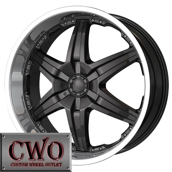 Buy 26 Black Dip Wicked Rims 6x135/6x139.7 6 Lug F-150 Expedition Tahoe ...