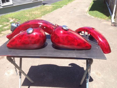 Buy Harley-Davidson Low Rider 1978 Gas Tank And Fenders With Custom ...