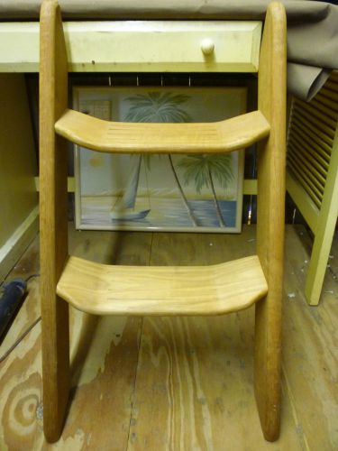 Buy Teak Two Step Companion Way Boat Ladder with Curved Steps in Saint ...