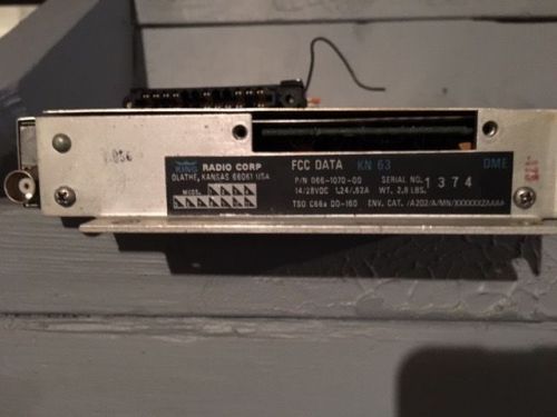 Buy Bendix King KN63 DME w/Indicator in Wooster, Ohio, United States