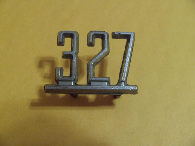 Buy CHEVROLET 327 EMBLEM OEM in Concord, North Carolina, US, for US $12.00