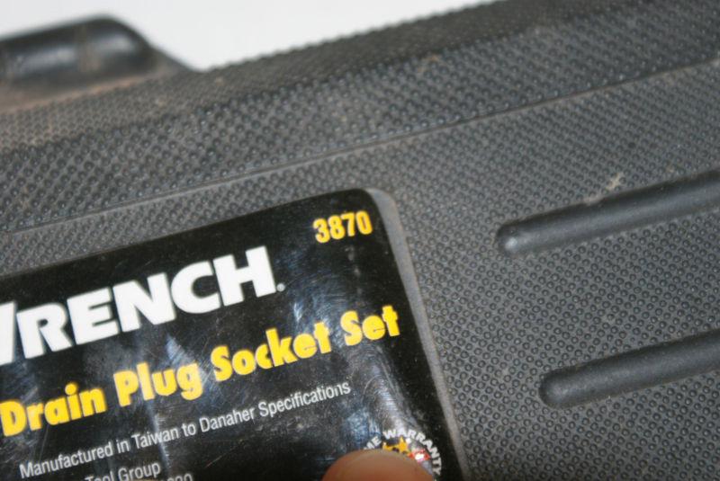 Buy GearWrench 3870 Oil Drain Plug Socket 7 Piece Set - Magnetic in ...