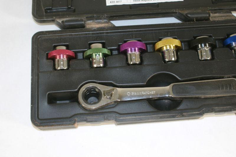 Buy GearWrench 3870 Oil Drain Plug Socket 7 Piece Set - Magnetic in ...