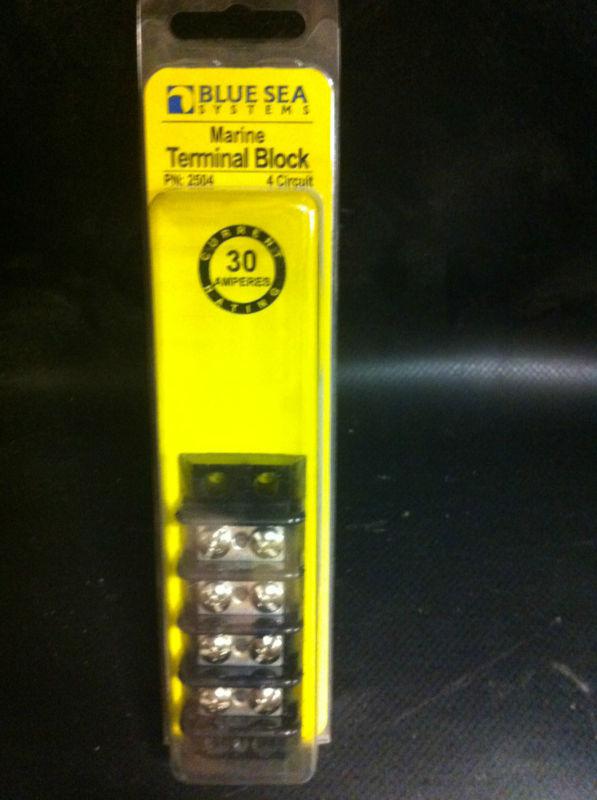 Buy Blue Sea 2504 Terminal Block 30 Ampere 4 Circuit 2504 Marine, Boat ...