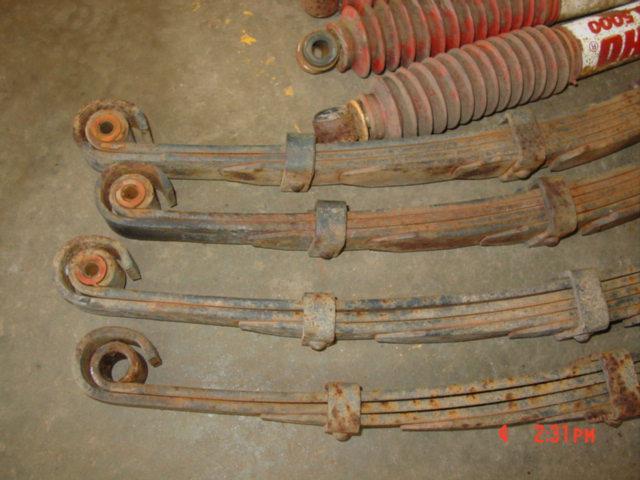 Find 2.5" lift kit Jeep CJ5 1955-1968 CJ-6 5 CJ6 leaf springs shocks ...