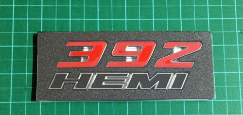 Find 1pc NEW 392 Hemi Badge SRT 6.4L Emblem Decal Replaces DODGE ...