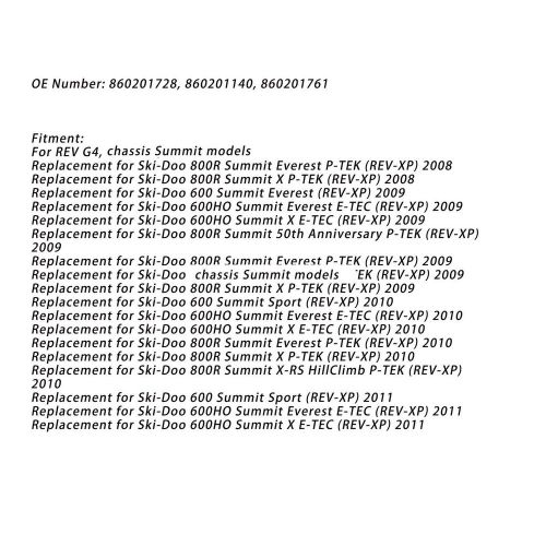 Tabla De Nieve Rail Ice Scratchers Kit, Spring Ice Scratcher For Doo ...