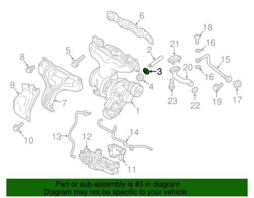 Find Genuine Volvo Turbocharger Sleeve 986577 in , for US $6.05