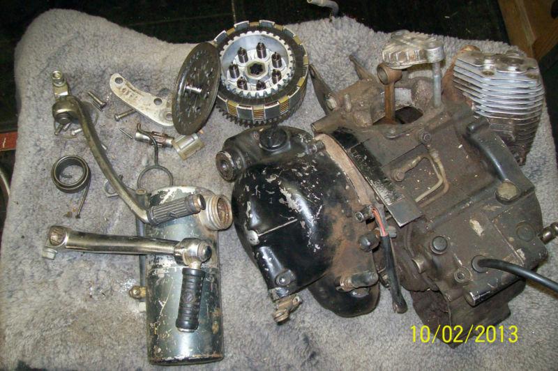 Find 1973-74 SUZUKI TM 125CC ENGINE W/CLUTCH + EXTRAS + AWESOME LOT ...