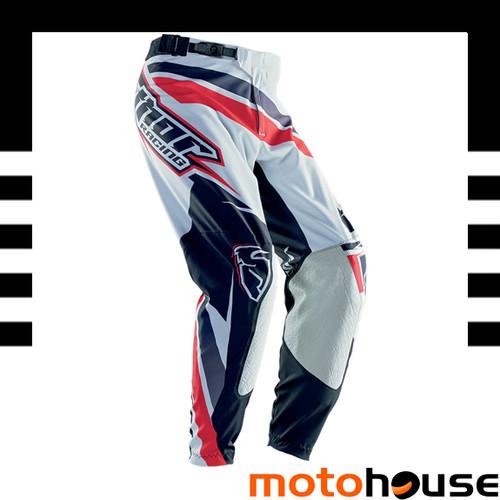 Find THOR MENS PRIME SLICE PANTS MX OFFROAD DIRT MOTOCROSS RED WHITE ...